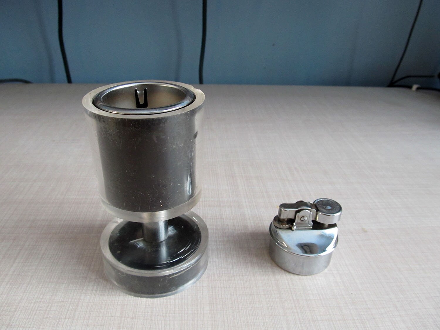 Vintage Mid Century Modern Large Table Lighter - Etsy