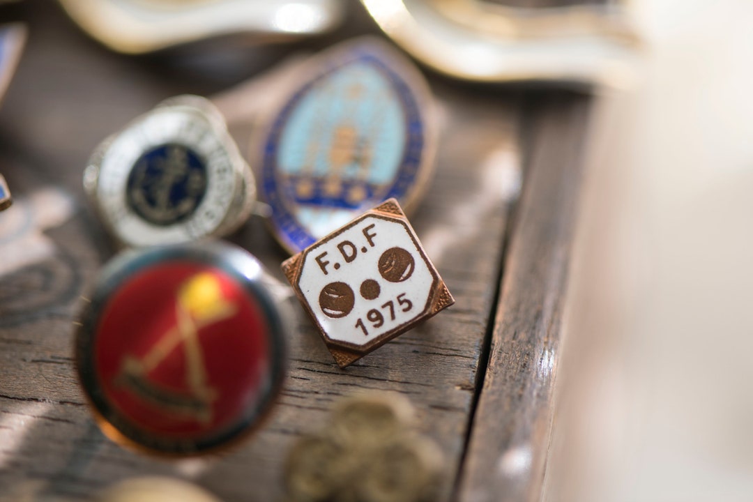 Vintage FDF Sport Badge, 1975 Lapel Pin - Etsy
