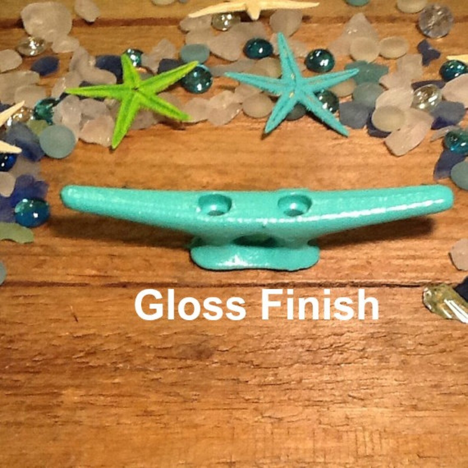 6 Inch Boat Cleat High Gloss or Distressed Finish Dock Cleats | Etsy