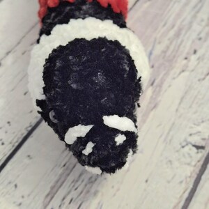 Crochet Milk Snake, Snake Plushie, Made to Order Amigurumi Snake, Soft ...