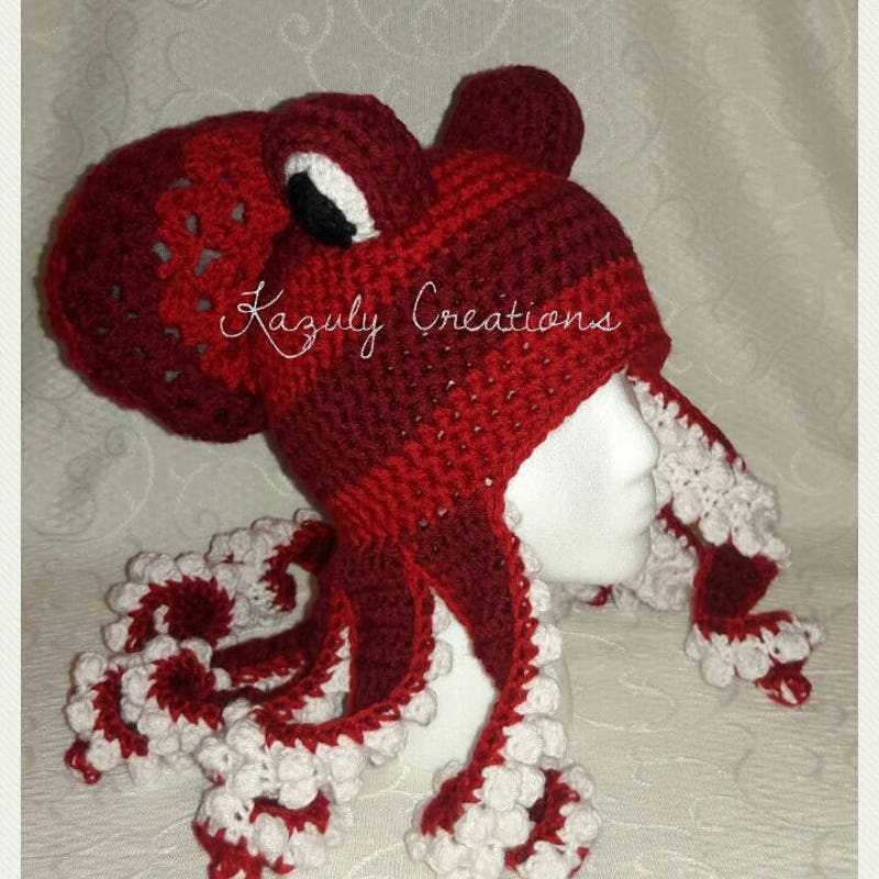 Octopus Hat - Etsy