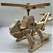 Handmade Wooden Helicopter With Rescue Basket - Etsy