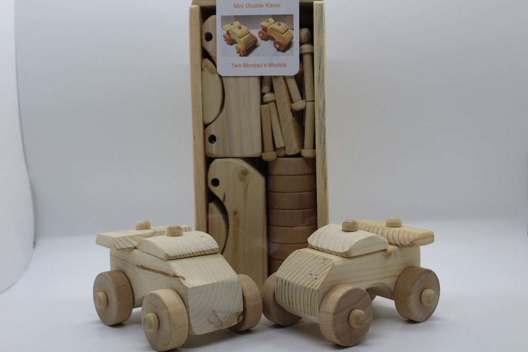 DIY Mini Wood Race Cars Kit, Family Project - Etsy Australia