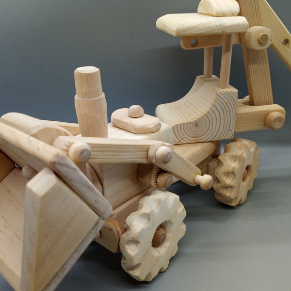 Wooden Digger - Etsy