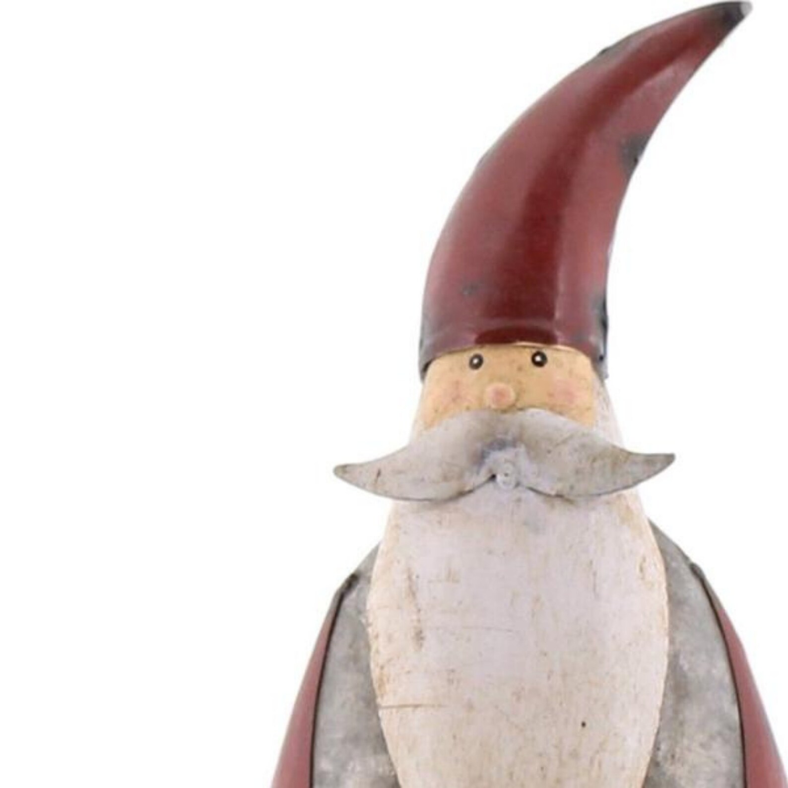 Rustic Metal Santa Claus Accent Decor Large | Etsy