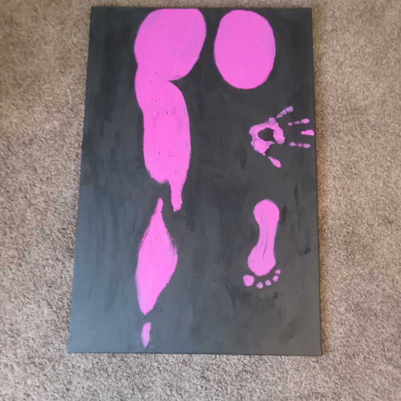 Butt Painting on Canvas - Etsy