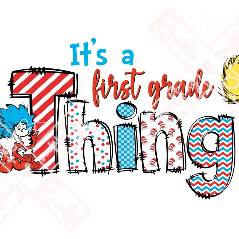 Thing 1 Printable - Etsy