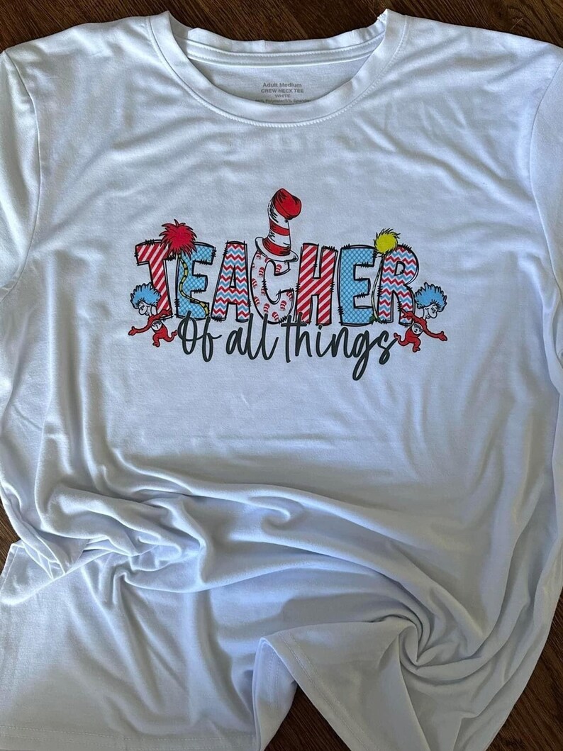 Teacher of All Things, Digital PNG File for Sublimation and DTF ...