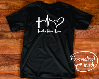 Faith t shirts | Etsy