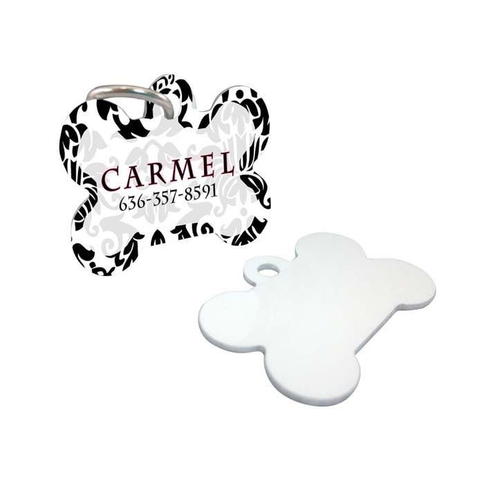 Floral Dog Tag Pet ID Tag Puppy Tag Name Tag Cute Dog - Etsy