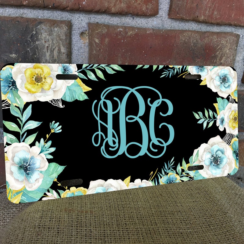 Monogrammed Plate - Etsy