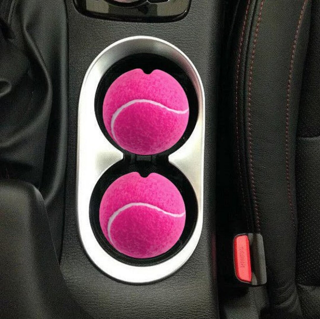 Car Coaster Set of 2,tennis Car Coaster,car Decor,field,car,cup Holder ...