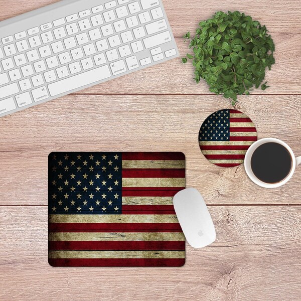 Mouse Pads American Flag - Etsy