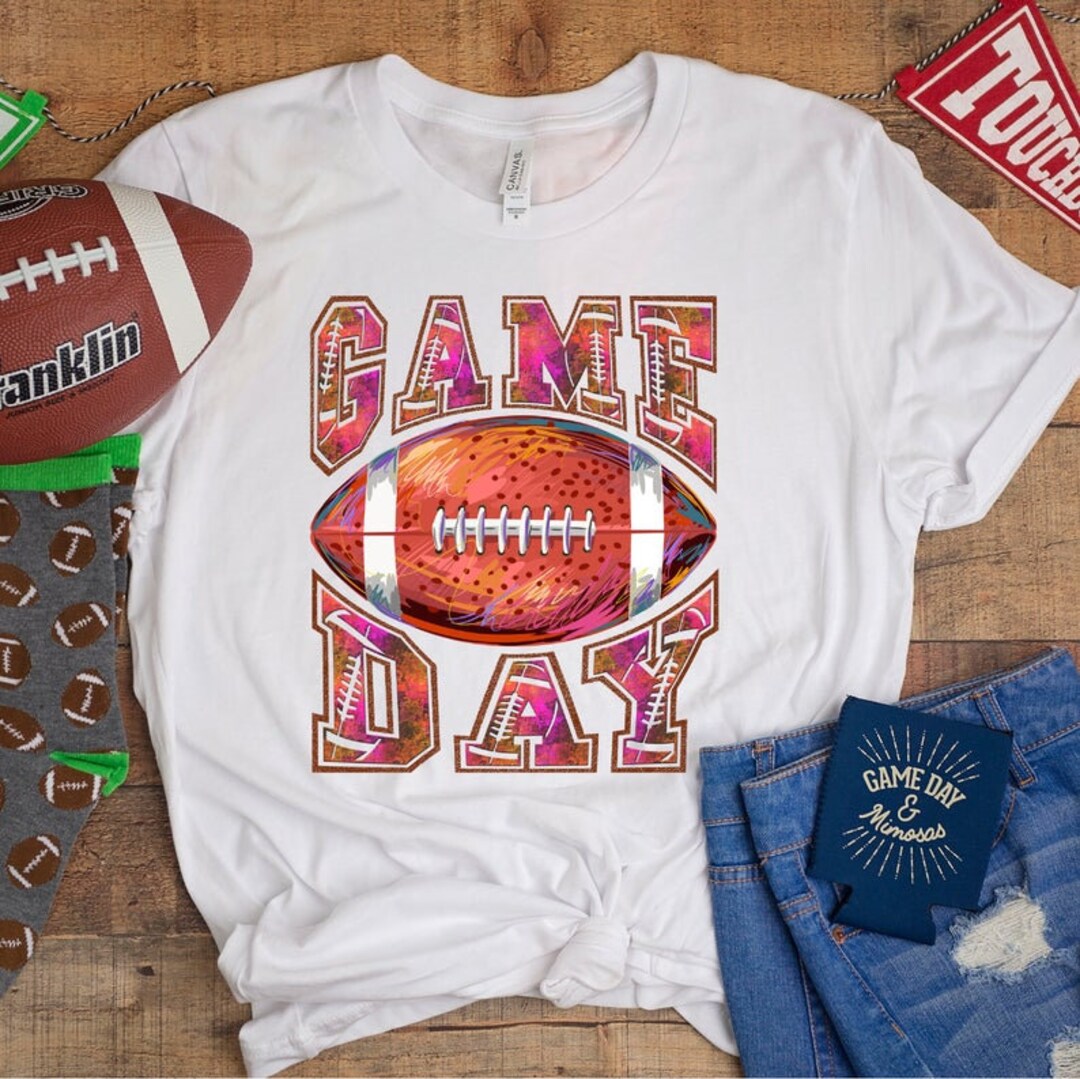 Football Shirt,game Day Shirt,girl Football Shirt,shirt for Football ...