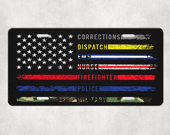 Police License Plate - Etsy