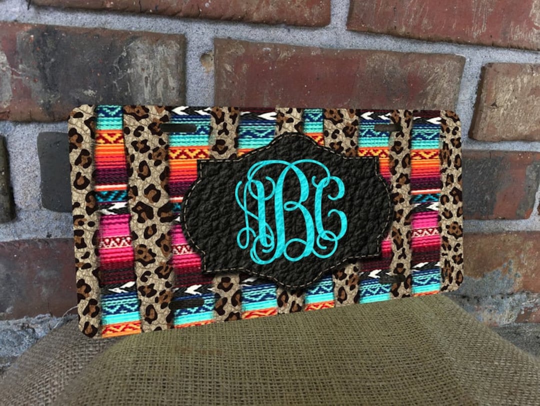 License Plate,leopard Print License Plate, Leopard Print Plate,leopard ...