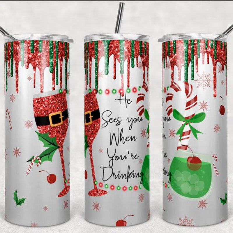 Christmas Tumbler - Etsy