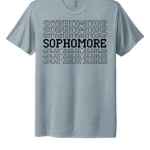 Sophomore Shirt,shirt for Sophomore,graphic Sophomore Shirt,high School ...