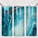 Marble Tumbler,blue Tumbler,blue Marble Tumbler,ocean Tumbler,custom ...