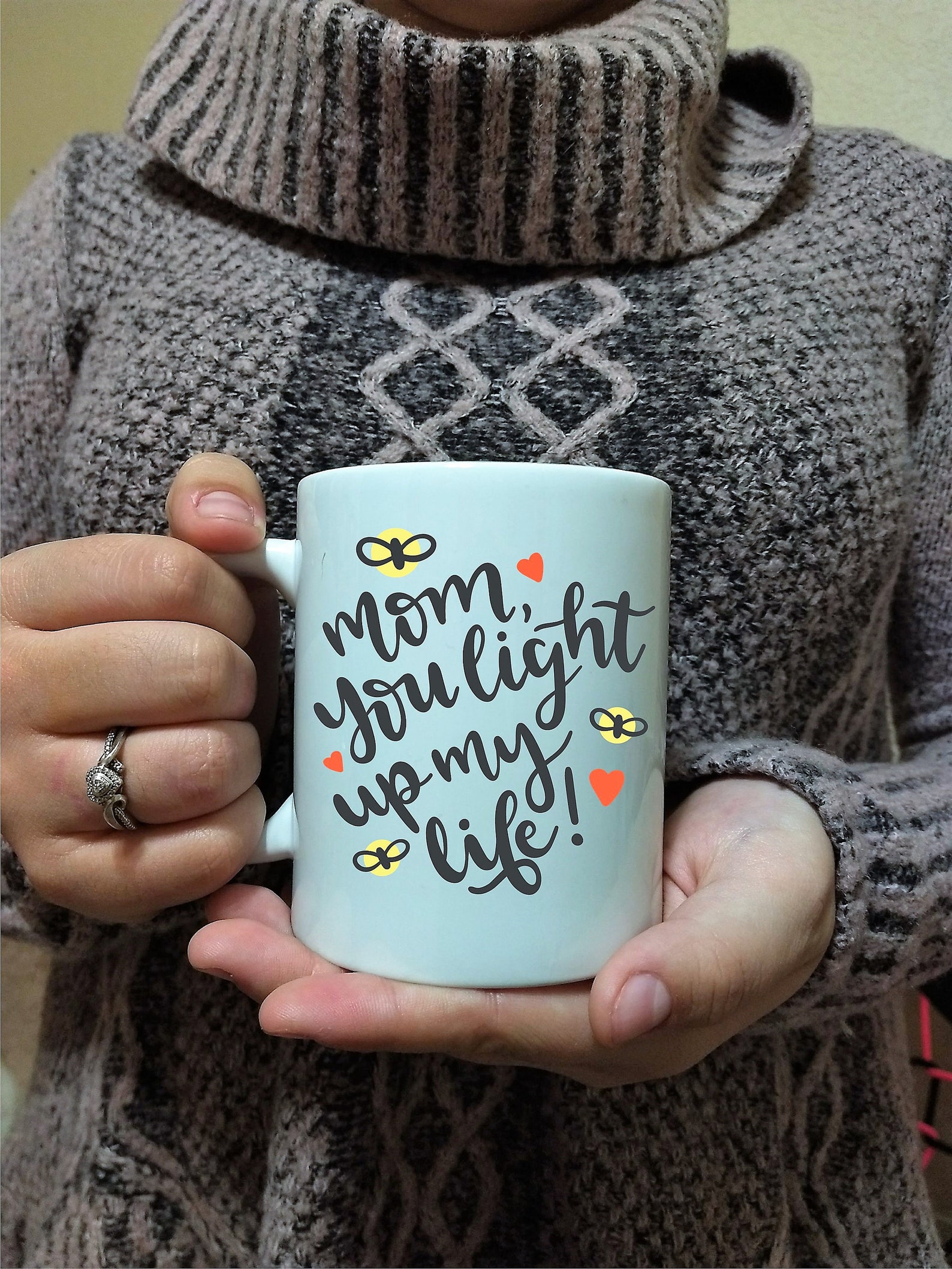 You Light up My Life Mothers Day Mug New Mom Mug Mothers | Etsy
