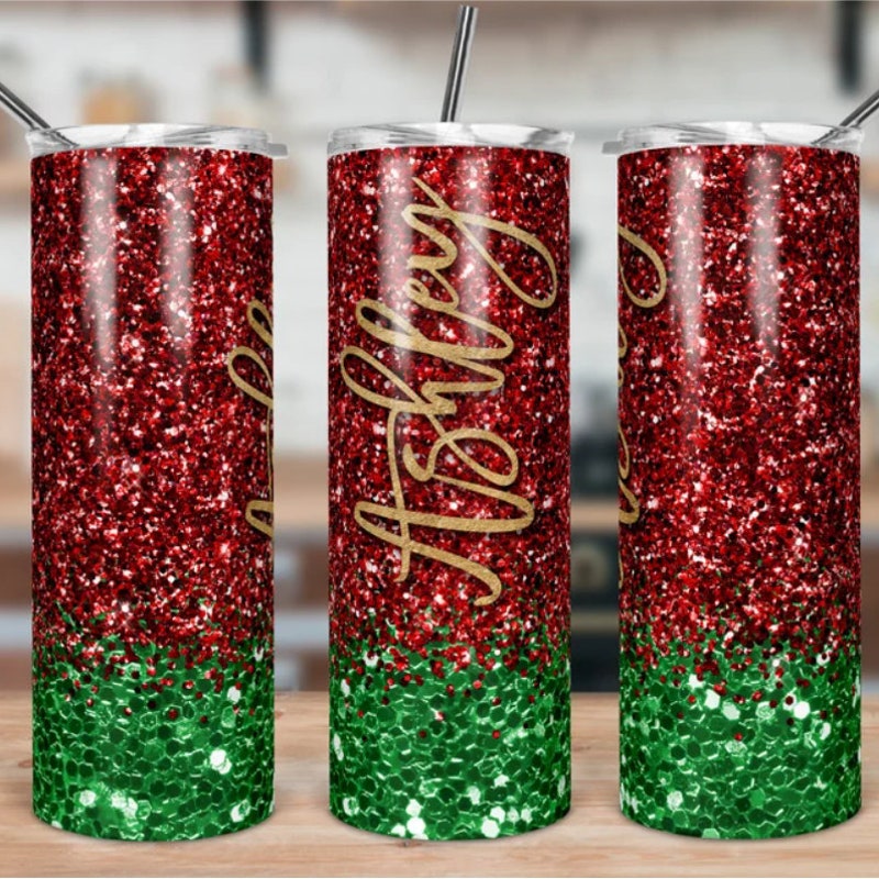 Personalized Red Tumblers - Etsy