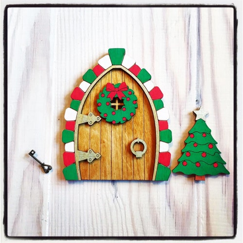 Printable Christmas Elf Door Christmas Decoration Digital - Etsy