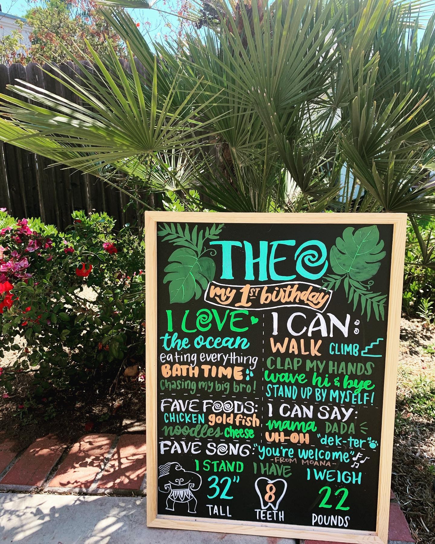 Custom Hand-lettered Birthday Boards | Chalkboard Sign for Birthday ...