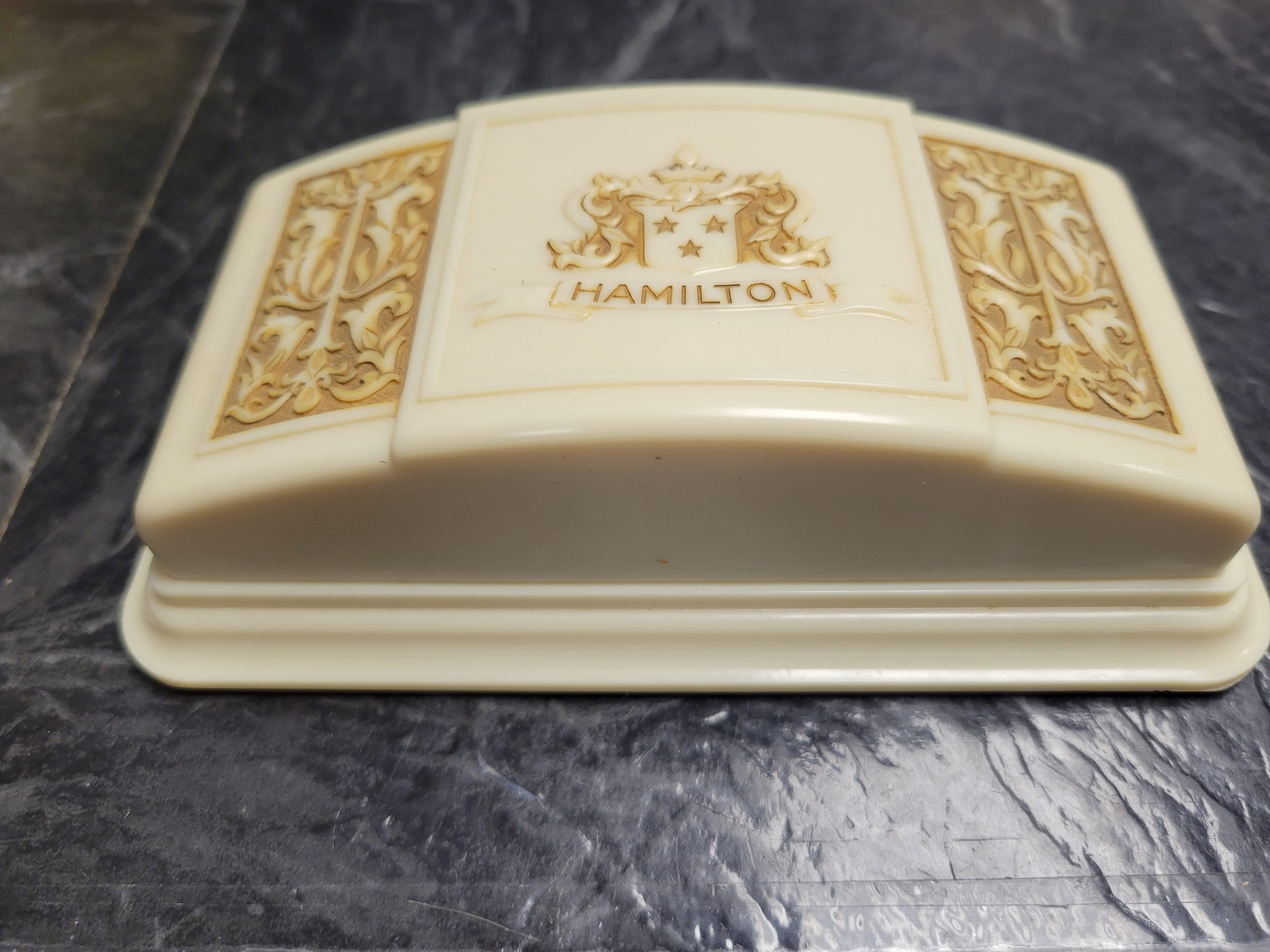 1940s Hamilton Art Deco Celluloid Men's Watch Presentation Box Case ...