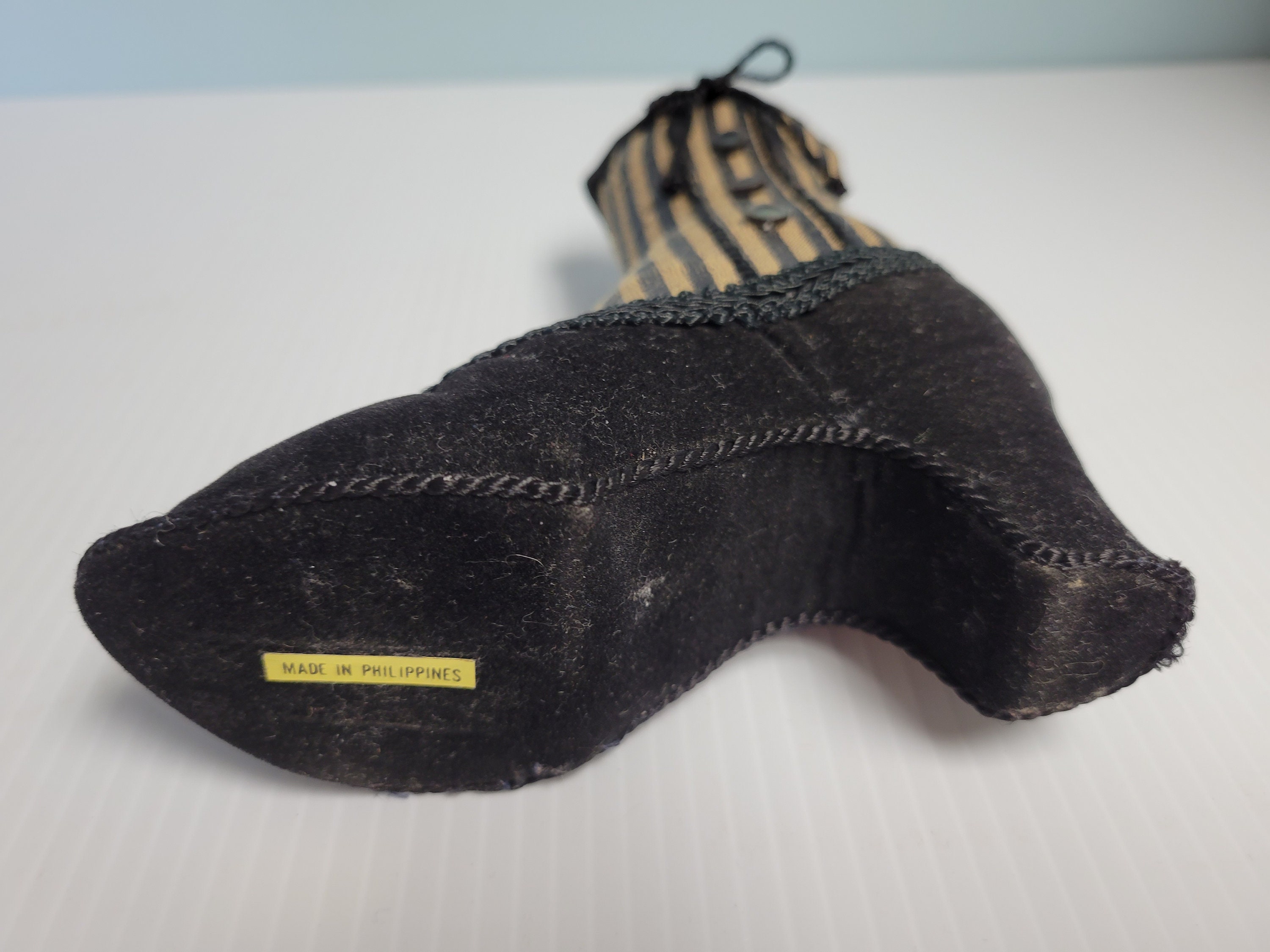 Vintage Pin Cushion Ladies Victorian Shoe Lace up Boot Made in - Etsy