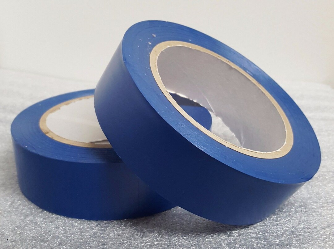 Blue PVC Electrical Tape, Flame Retardant (1 1/4" X 50') - Etsy