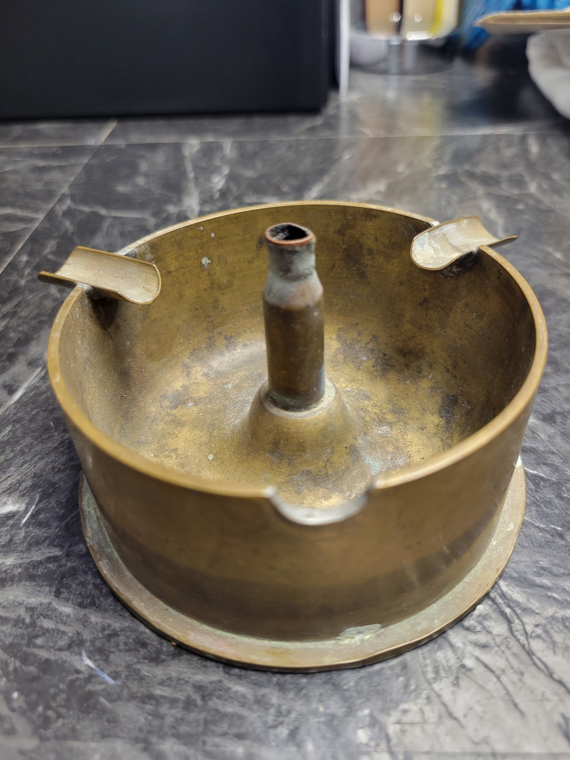Trench Art Ashtray. WWII WW2 Koran War Brass Artillery Shell Ashtray - Etsy