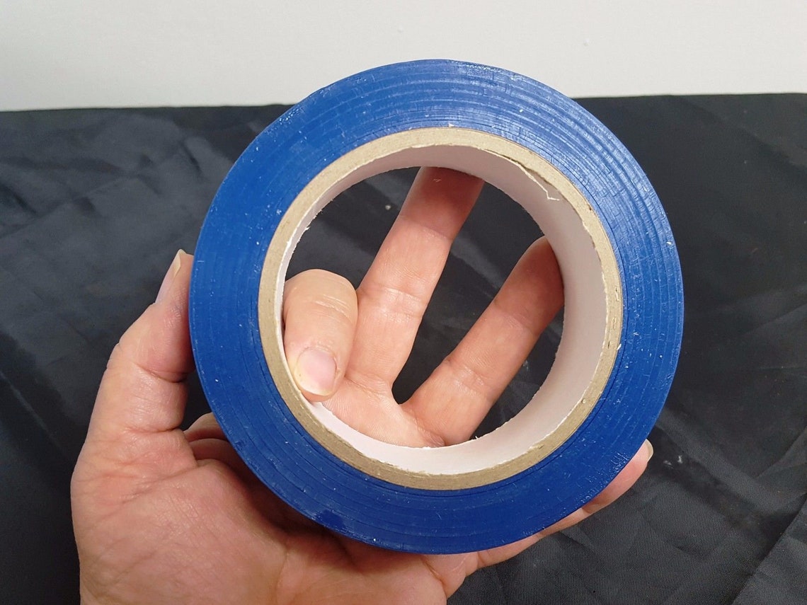 1 Roll TAPE Blue Plastic Vinyl PVC Electrical Tape 1 1/4" X 50' Flame ...