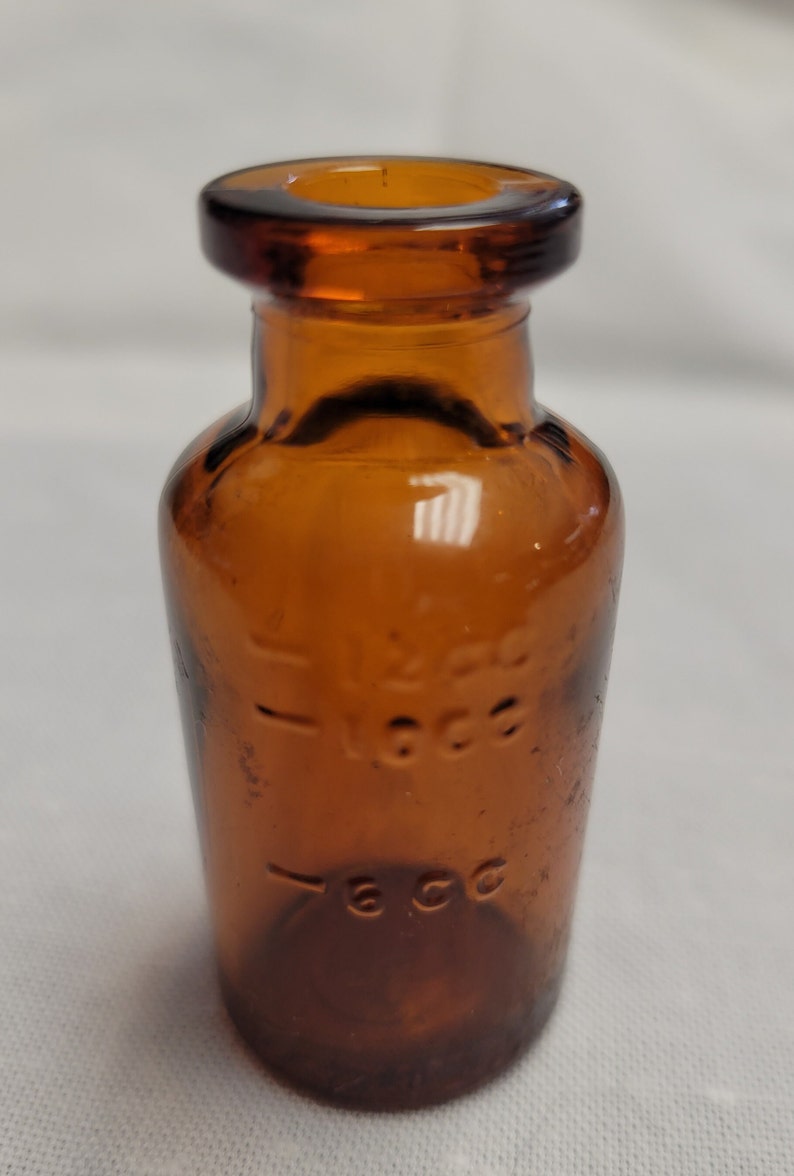 Antique Medicine Bottle by 1845 Franklin Products 6cc, 10cc, 12cc ...
