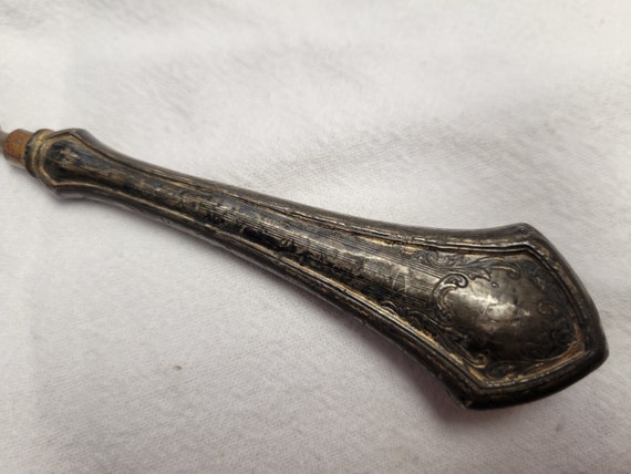 Antique Sterling Silver Handle Boot Button Hook Tool,… - Gem
