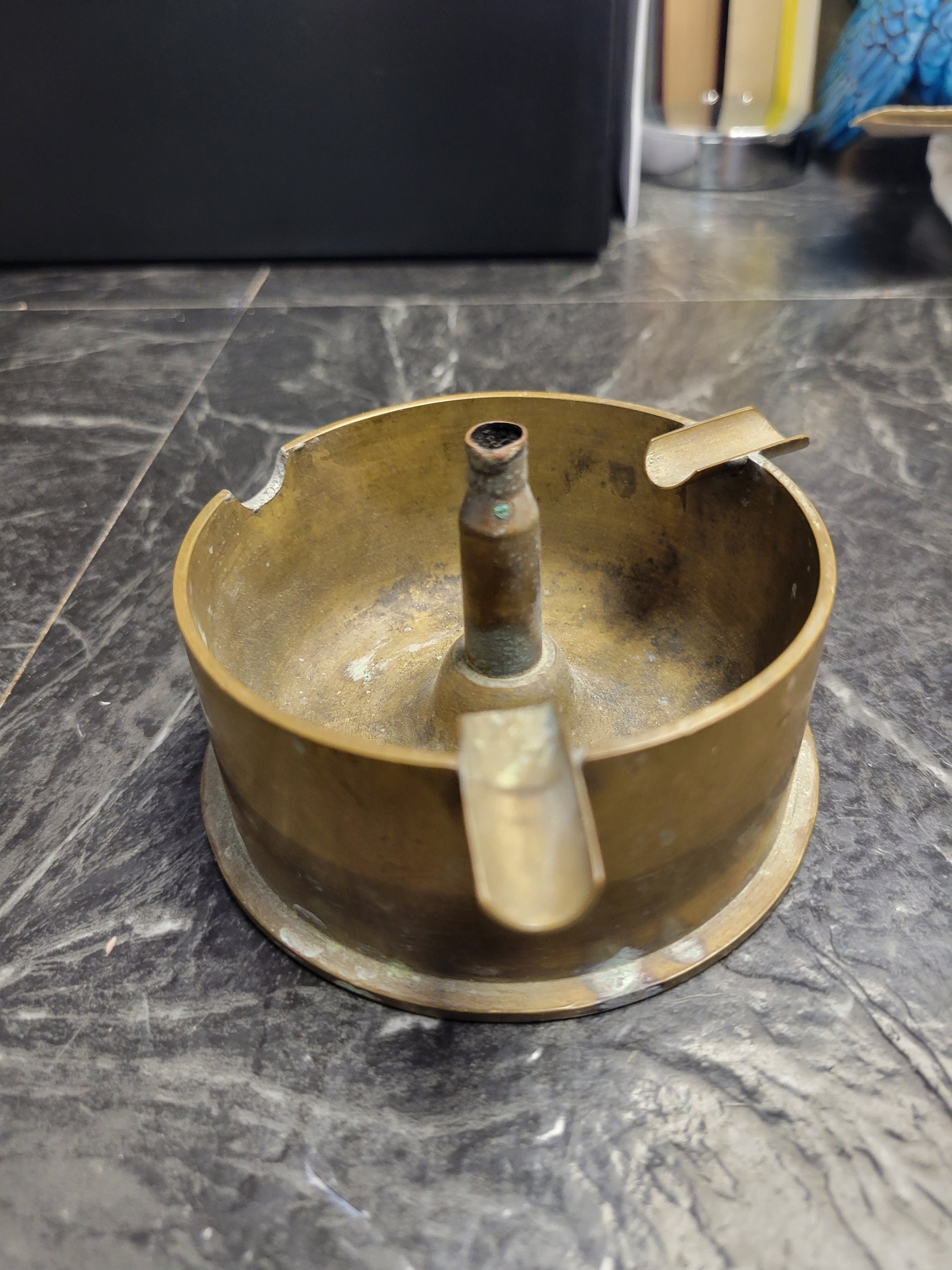 Trench Art Ashtray. WWII WW2 Koran War Brass Artillery Shell Ashtray - Etsy