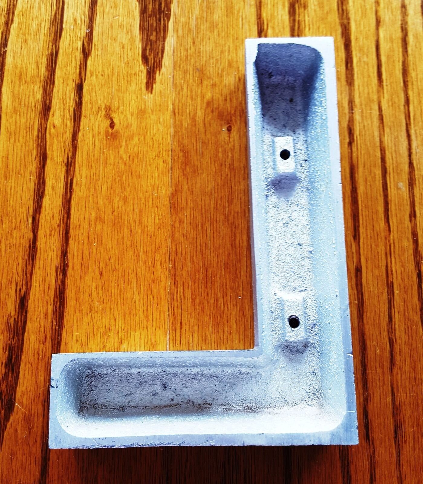 Vintage Aluminum Letter L, Silver Metal Sign, 6" Alphabet Decor - Etsy