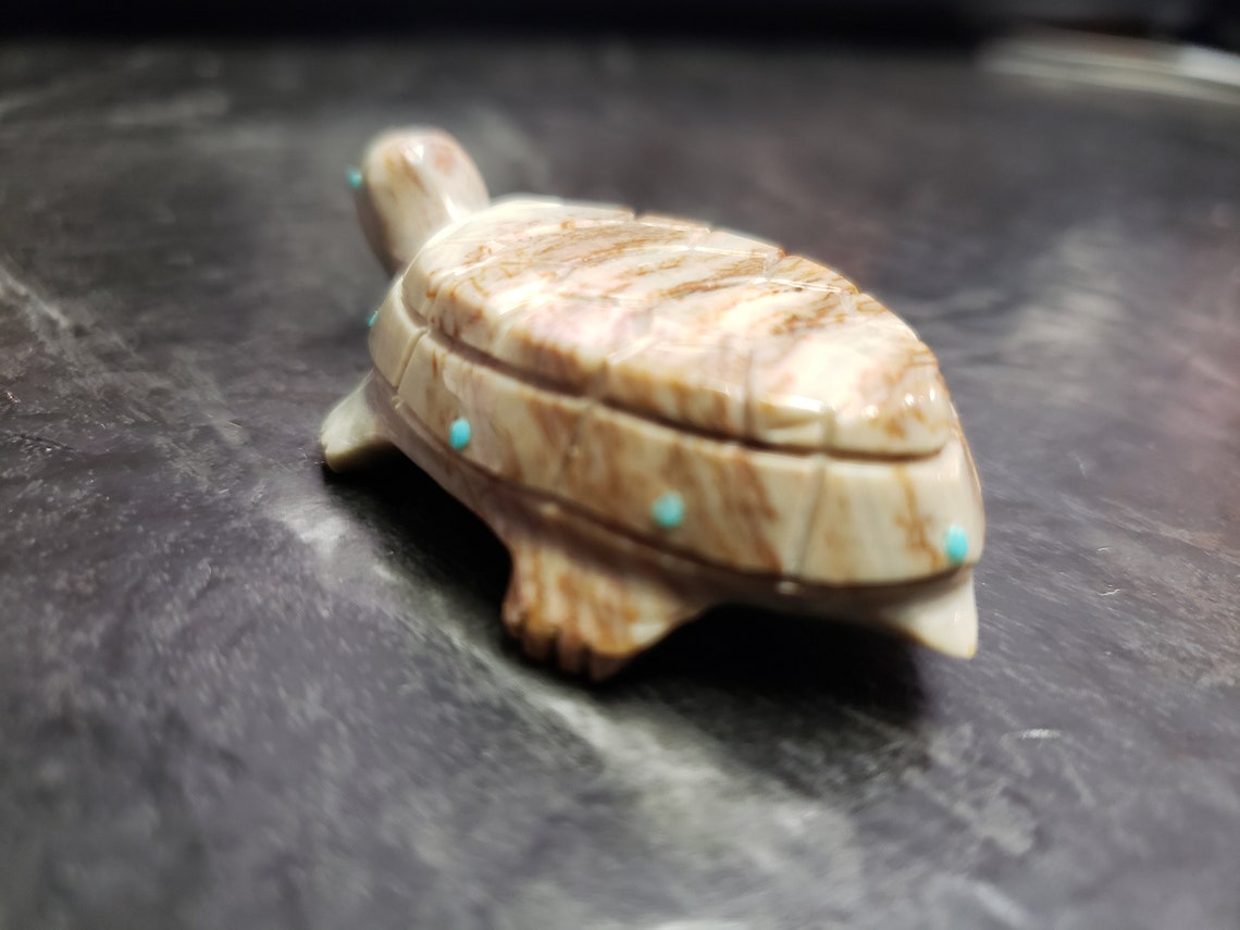 Small Vintage Stone Carved Turtle Miniature Soap Stone - Etsy Canada