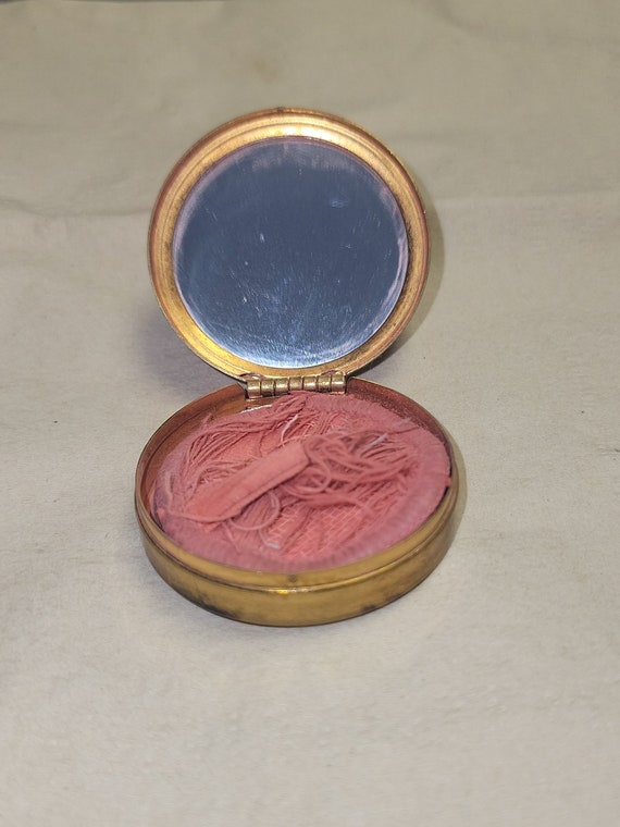 1920s Brass Compact Tin Armand Cold Cream Rouge Made … - Gem