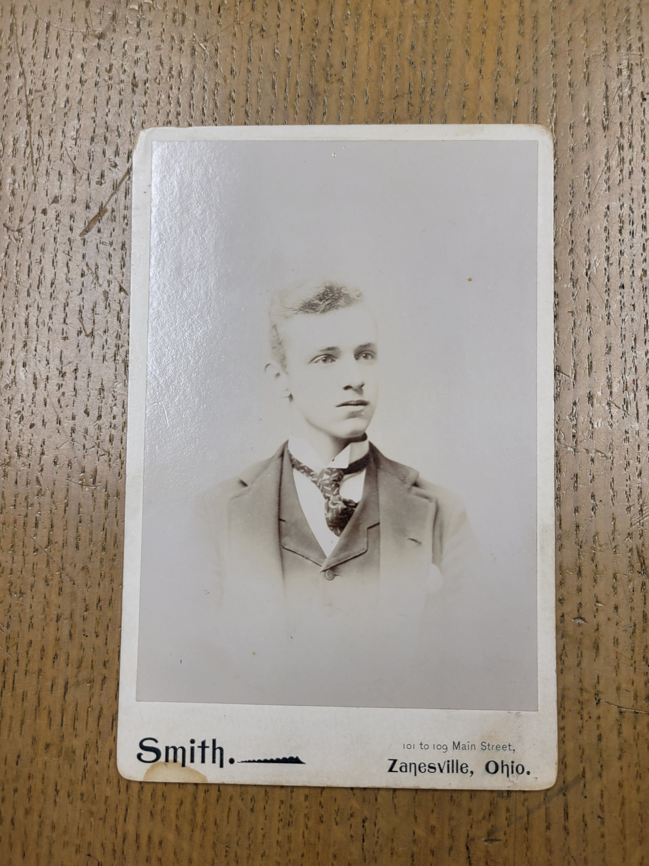 1900 Photo Cabinet Card Photo of Handsome Young Man in His Dress Suit ...