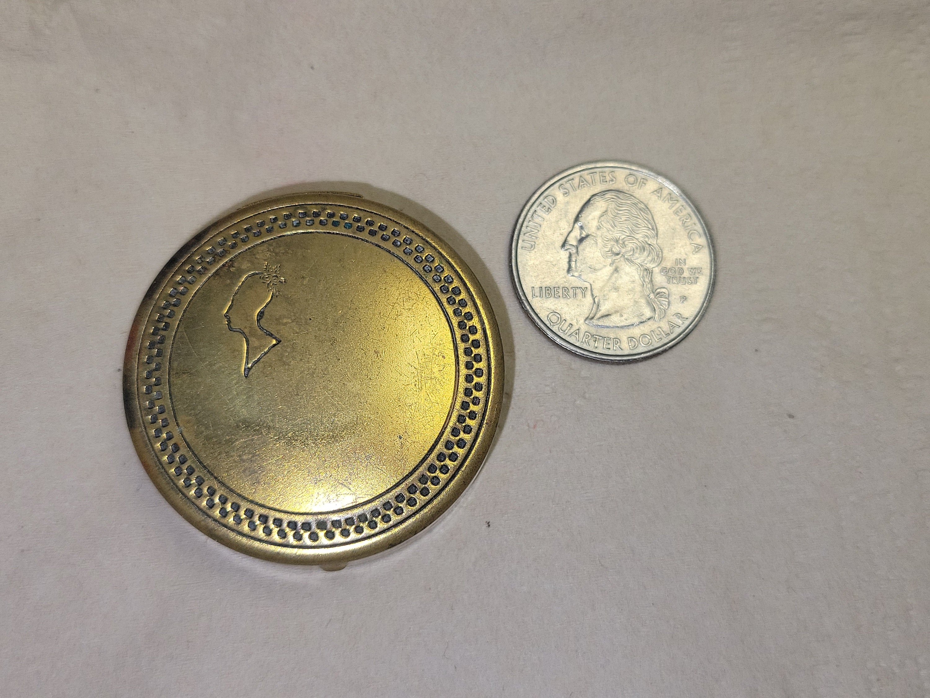 1920s Brass Compact Tin Armand Cold Cream Rouge Made in U S A - Etsy