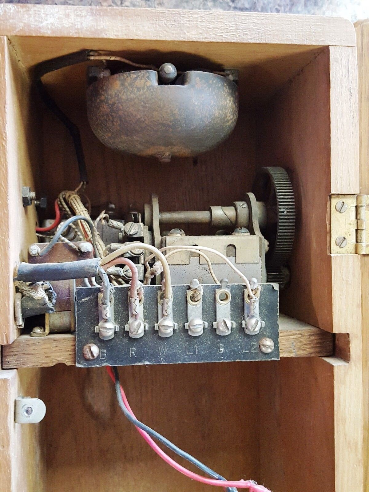 1930 Connecticut Railroad Oak Wall Type Magneto Telephone - Etsy