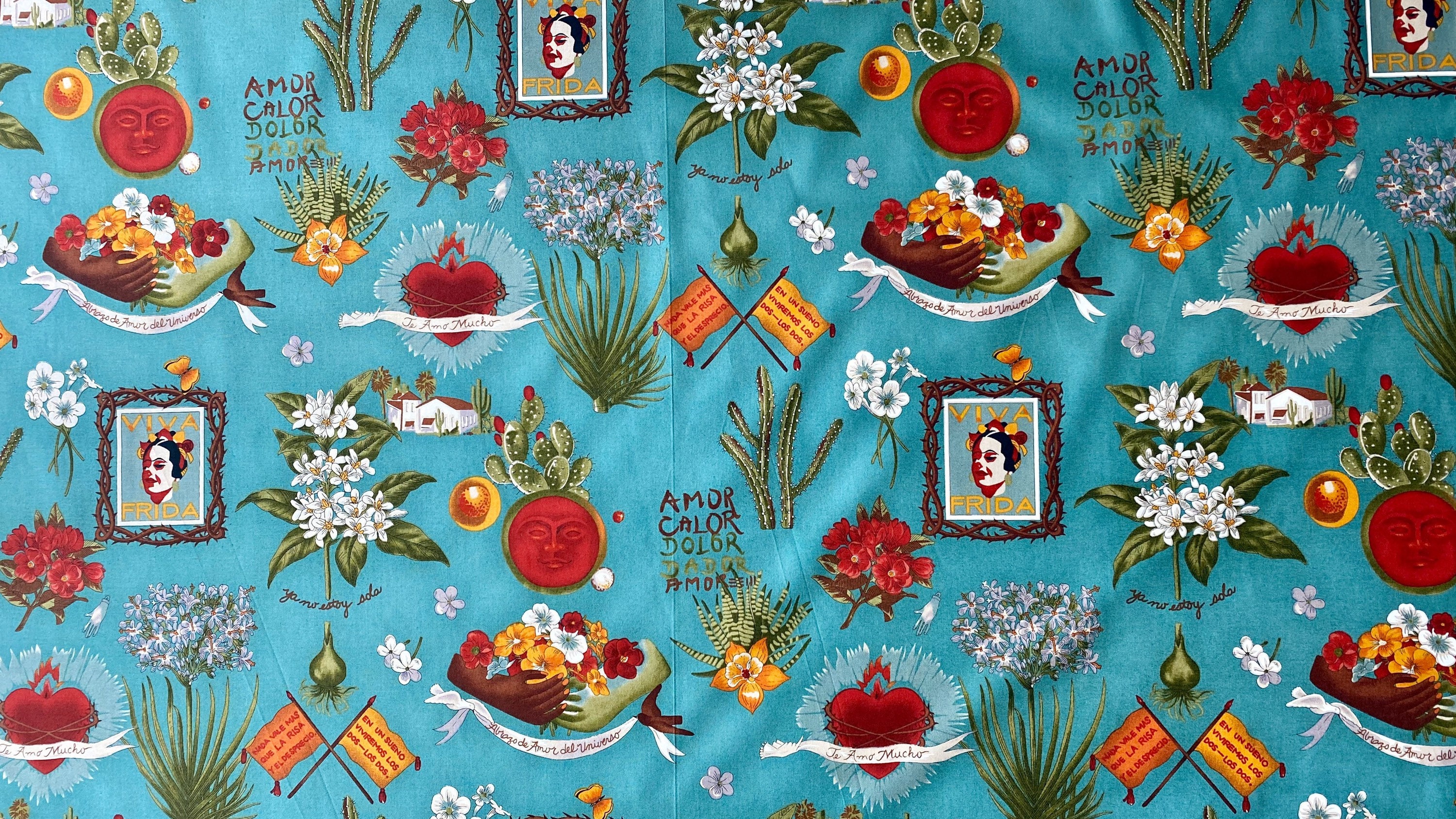 Viva Frida Fabric Alexander Henry Fabric by the Yard Mexican - Etsy
