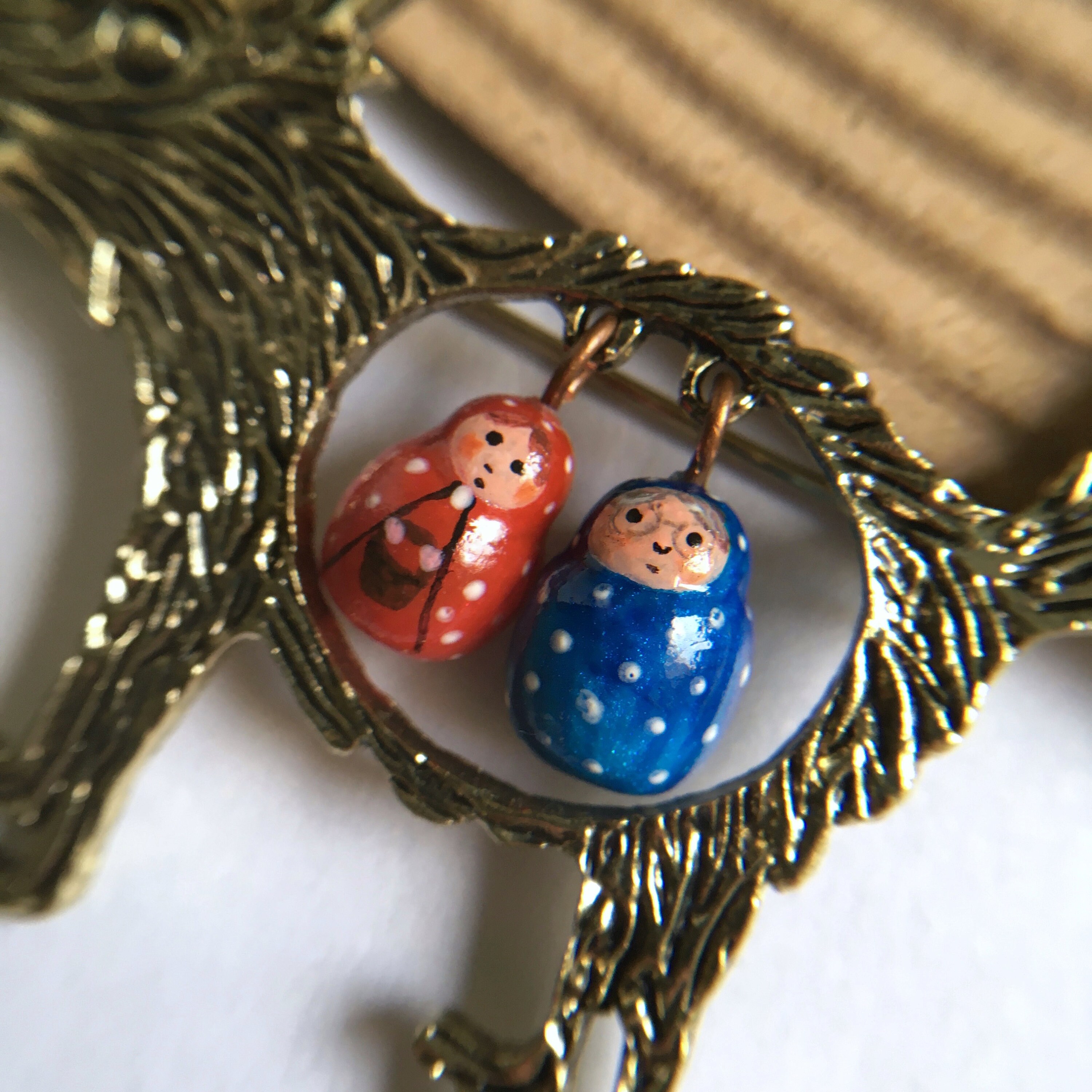 Little Red Riding Hood the Wolf and Grandma. Unique Handmade - Etsy