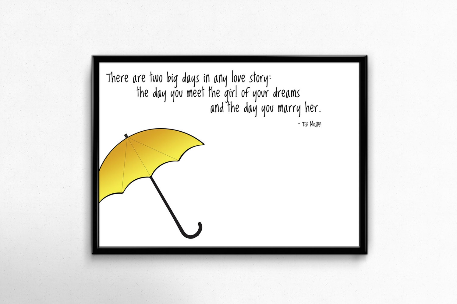 HIMYM: Two Big Days in Any Love Story light 11 X 8.5 how I Met Your ...
