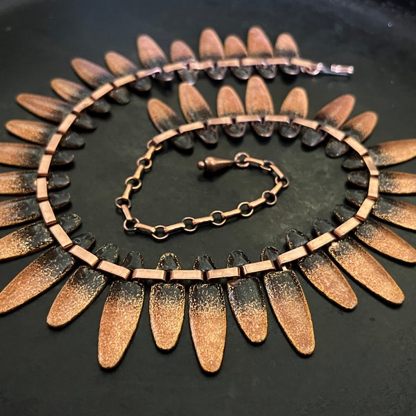 Copper Collar - Etsy