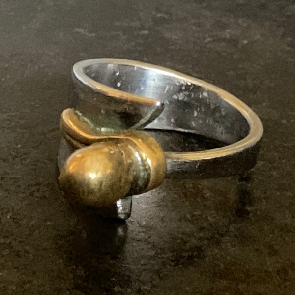 Mixed Metal Rings - Etsy