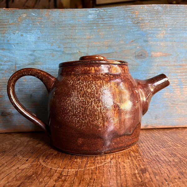 Pottery Teapot - Etsy