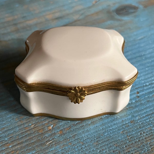 Limoge Trinket Box - Etsy