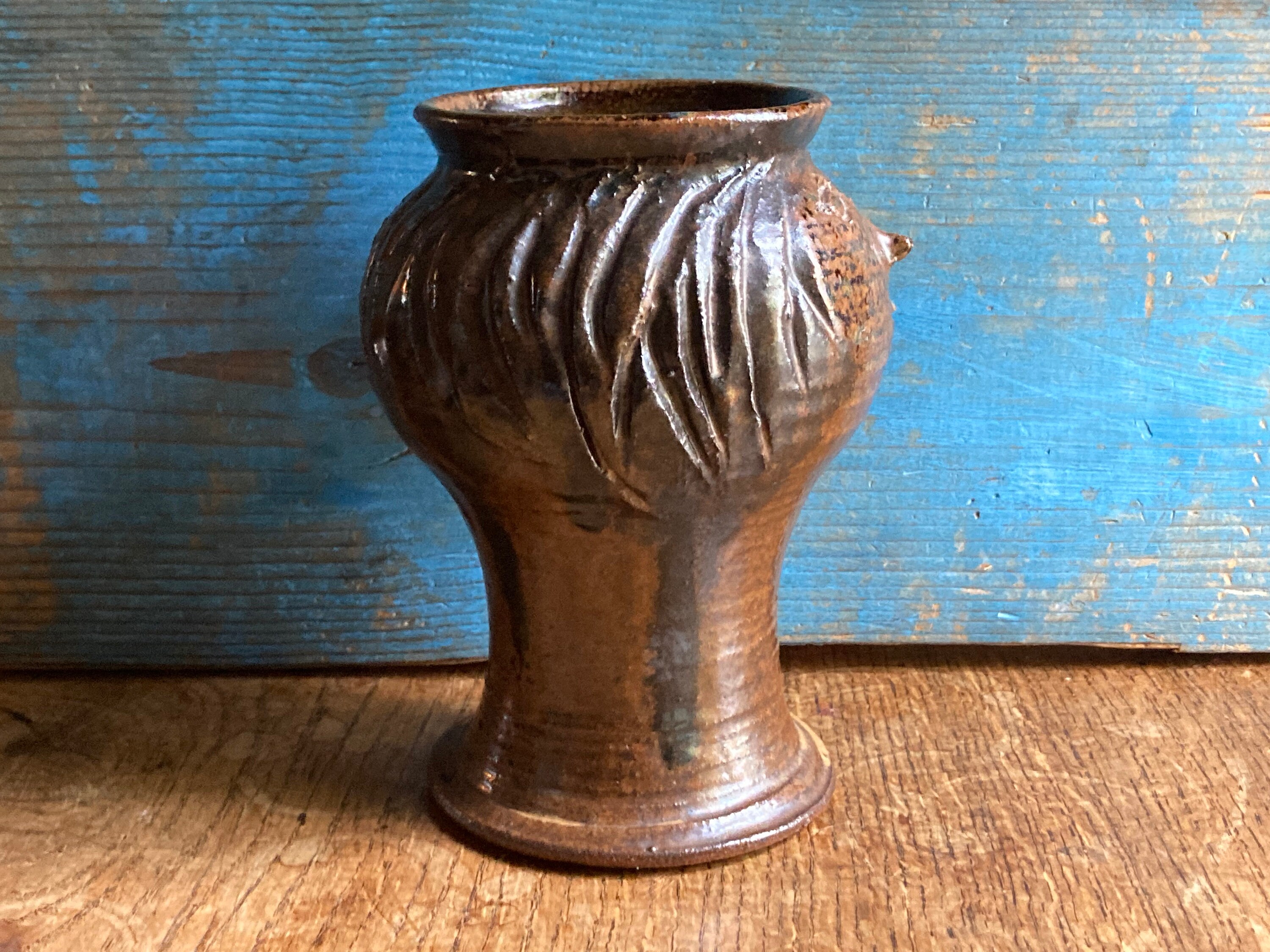 Helen Slater Studio Pottery Hand Made Head Vase - Etsy