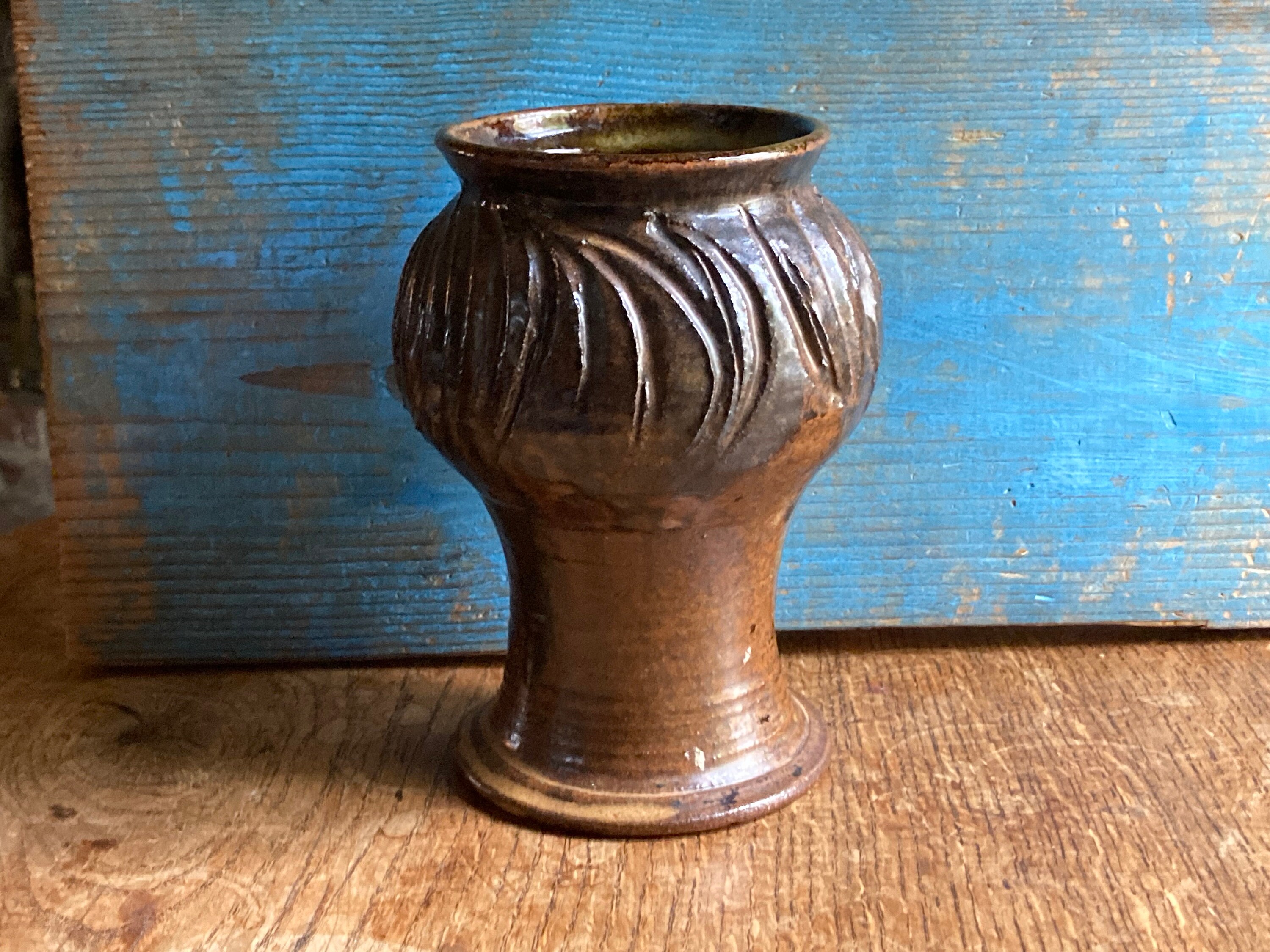 Helen Slater Studio Pottery Hand Made Head Vase - Etsy